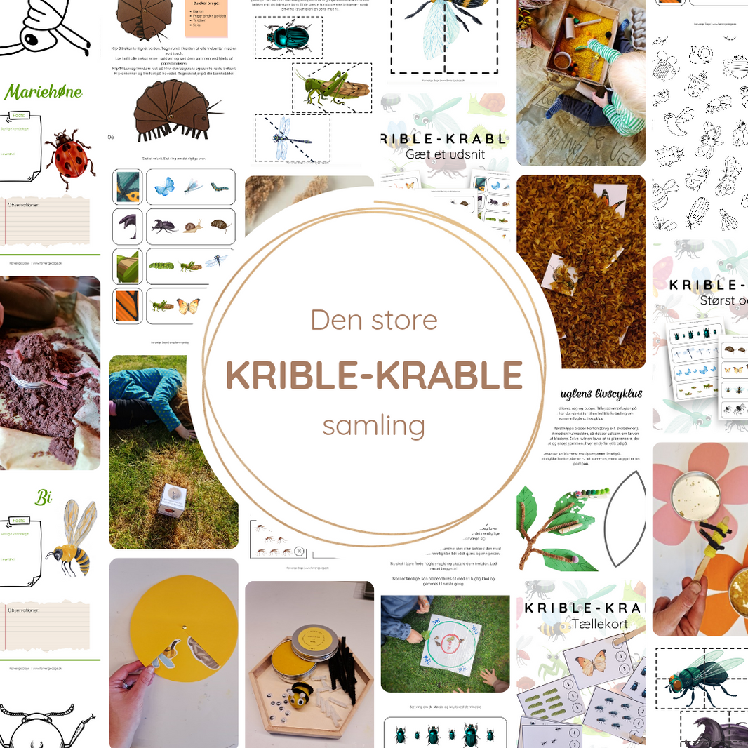 Krible Krable materialer – Farverigedage